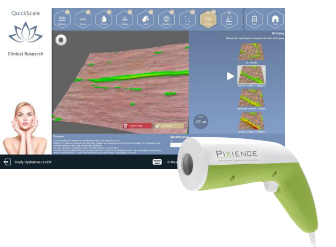 Logiciel QuickScale - Pixience