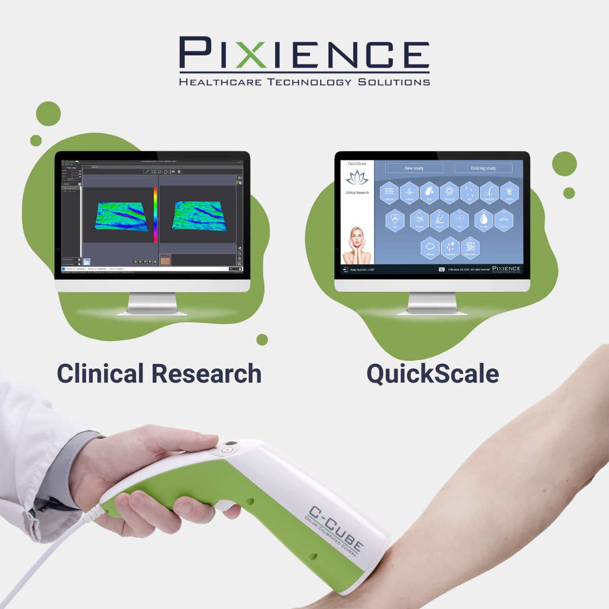 Software for clinical - Pixience